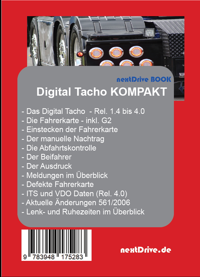 NEU - nextDrive BOOK - Digital Tacho kompakt A6 - nextDrive.de