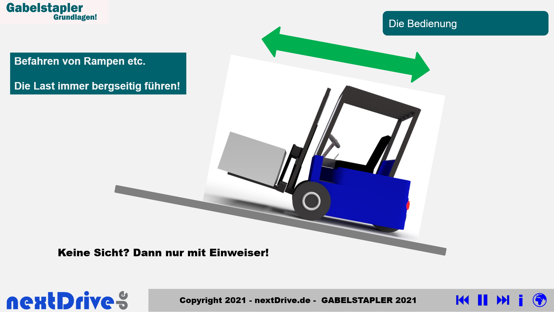 Neue nextDrive GABELSTAPLER 2021 Version ist erschienen - nextDrive.de